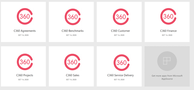 Power BI – Adding C360 Apps – Cognition360