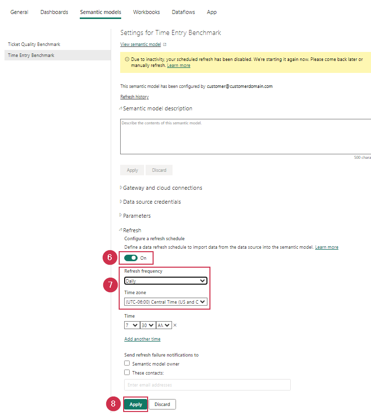 Refresh Your Power BI Reports – Cognition360